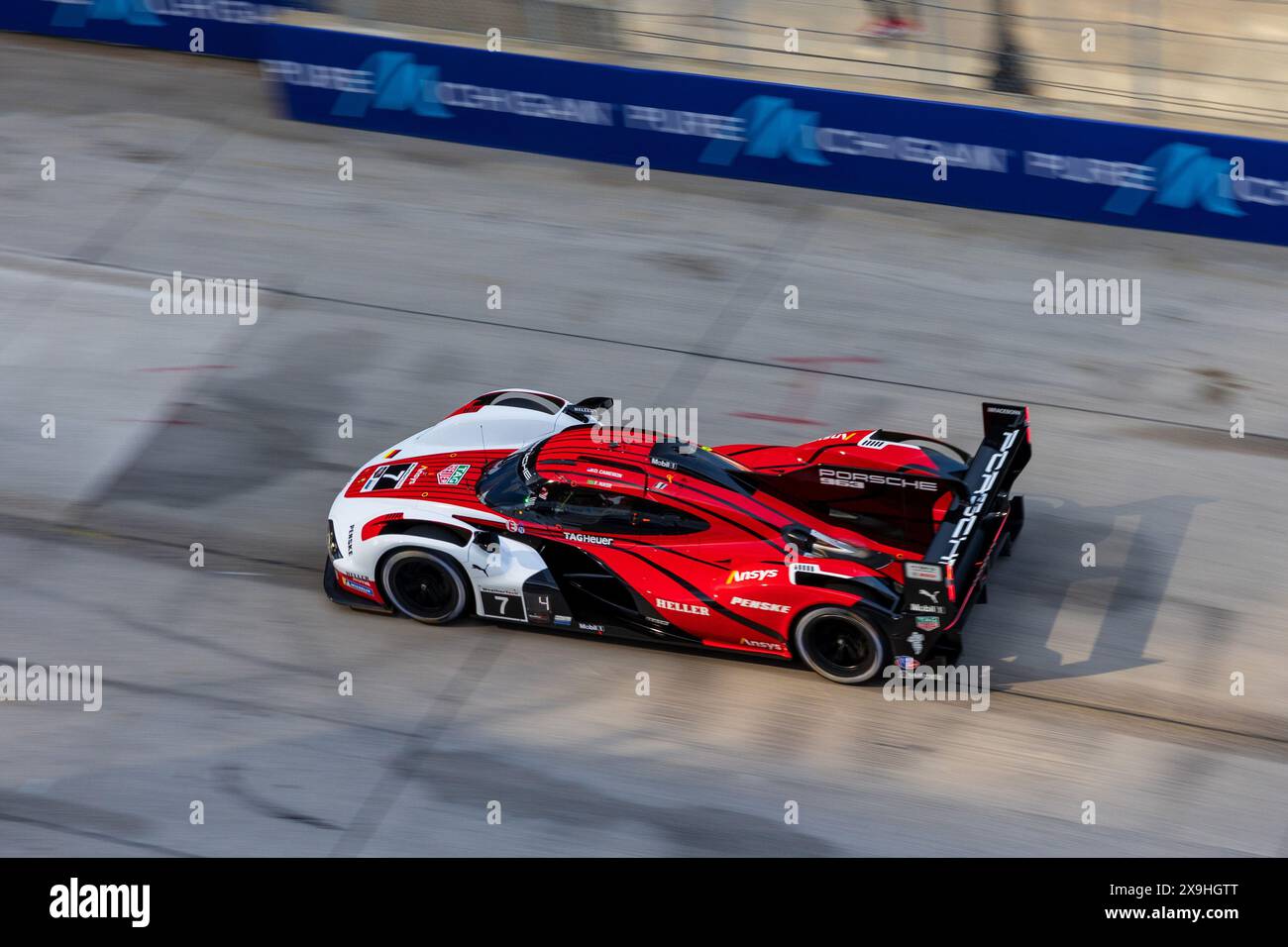 May 31st, 2024: Penske Racing driver Matt Campbell (7) drives during ...