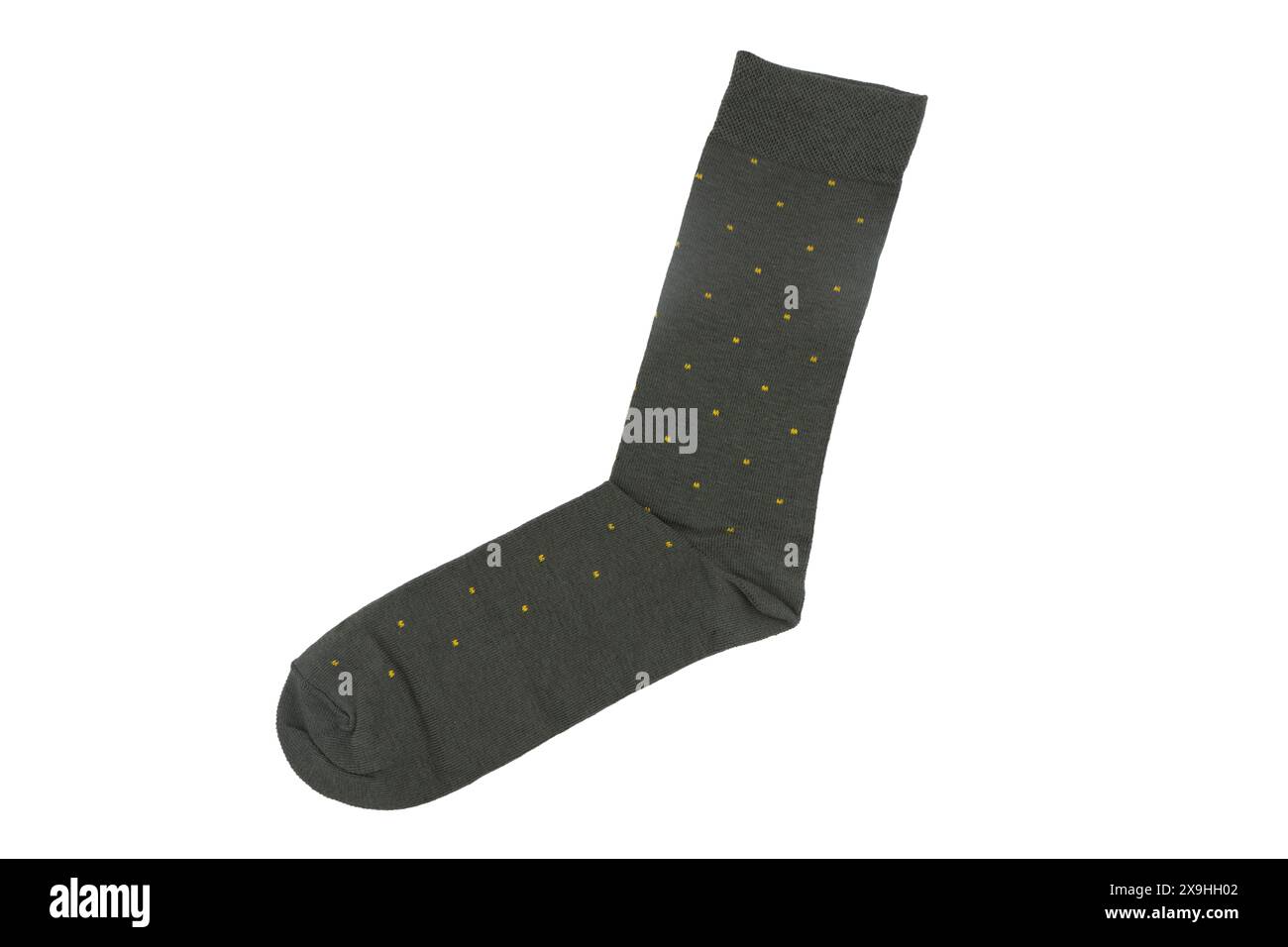 One sock with different lines isolated on white background. Colorful ...