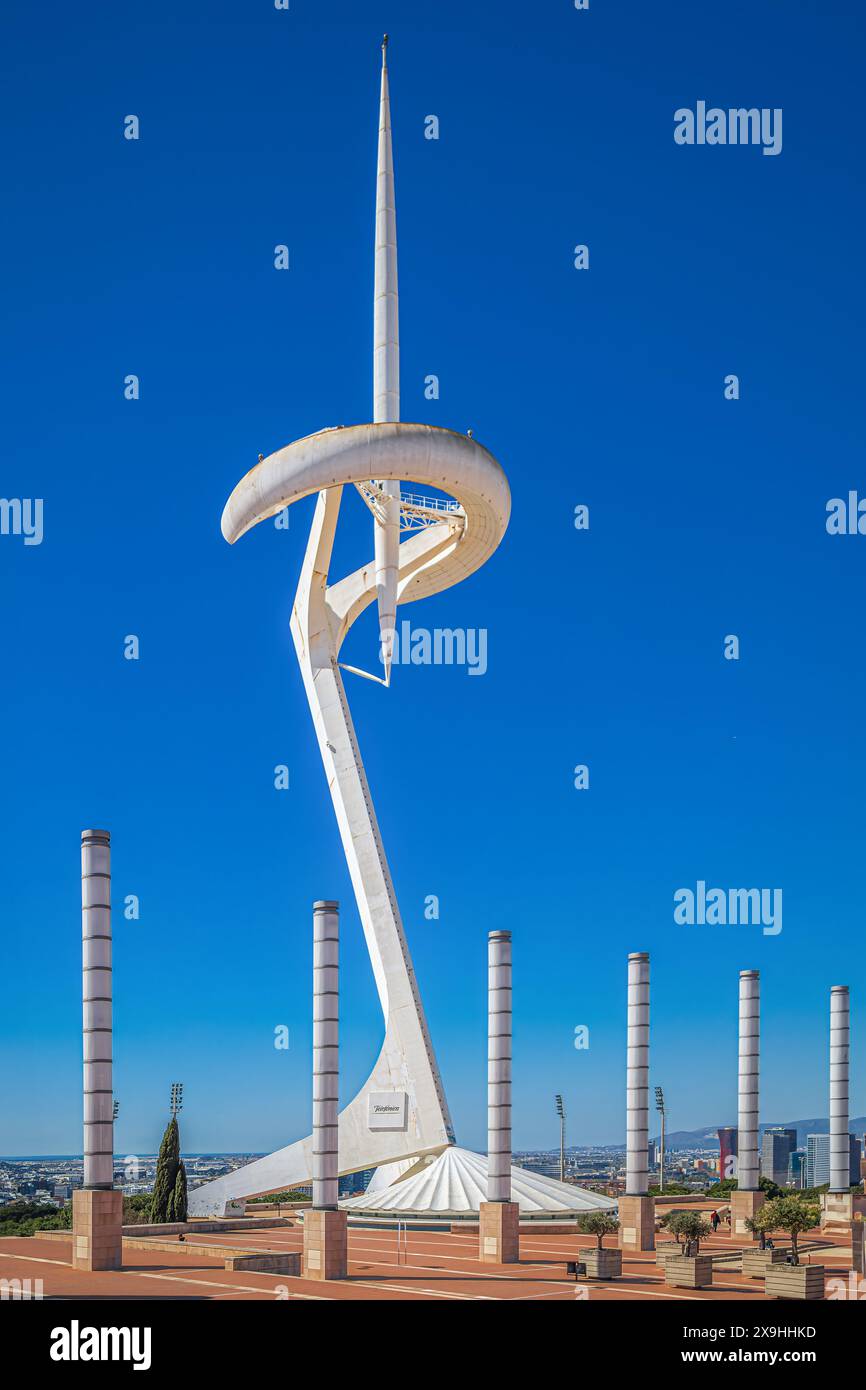 Torre Calatrava Barcelona Torre Calatrava De Comunicacions De