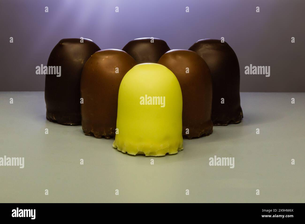 mini chocolate softies Stock Photo - Alamy