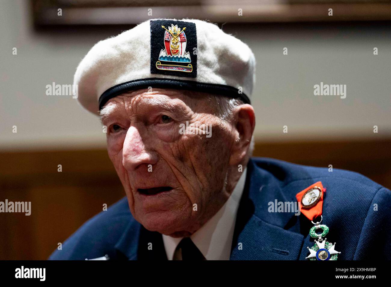 D-Day veteran Alec Penstone, 98, from the Isle of Wight, who served ...