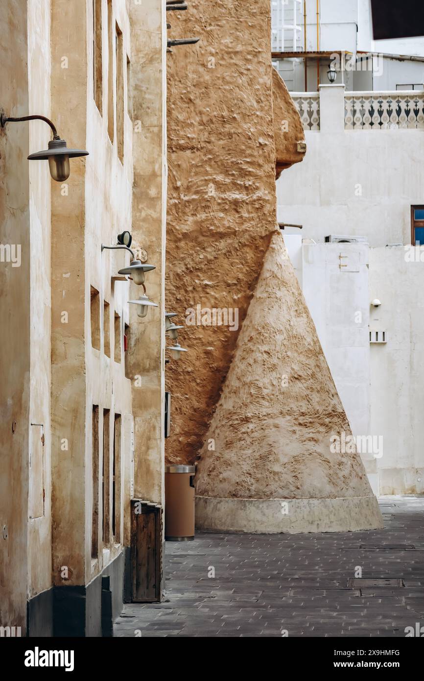 Old fortified building at Souq Waqif in Doha, Qatar Stock Photo - Alamy