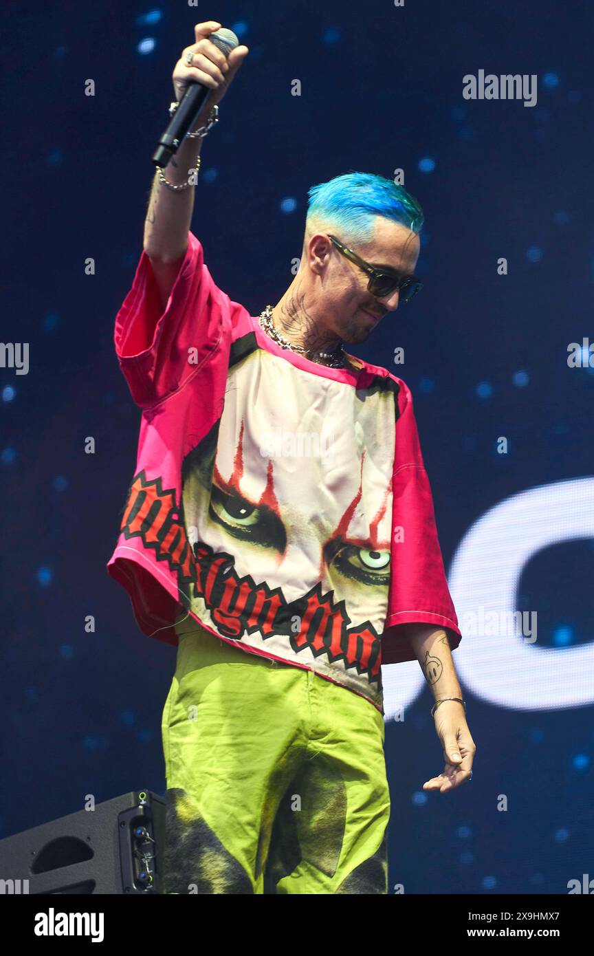 Robin Schulz live bei der N-Joy Starshow 2024 auf der Expo Plaza ...