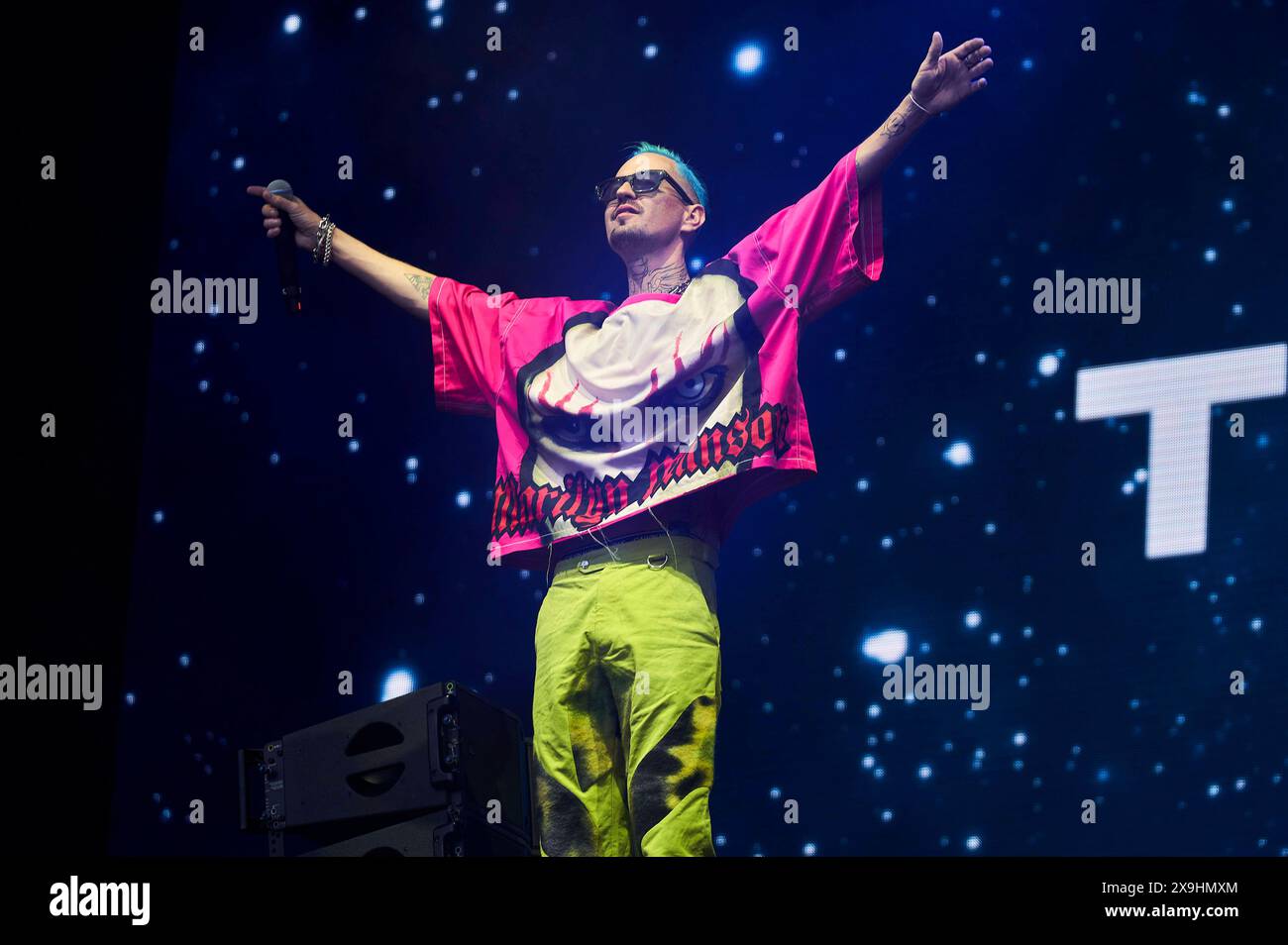 Robin Schulz live bei der N-Joy Starshow 2024 auf der Expo Plaza ...