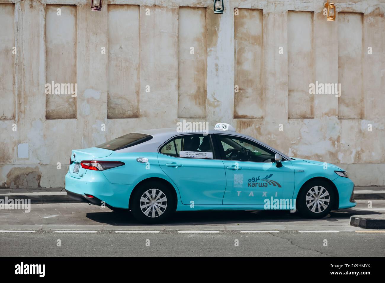 Taxi doha hi-res stock photography and images - Alamy