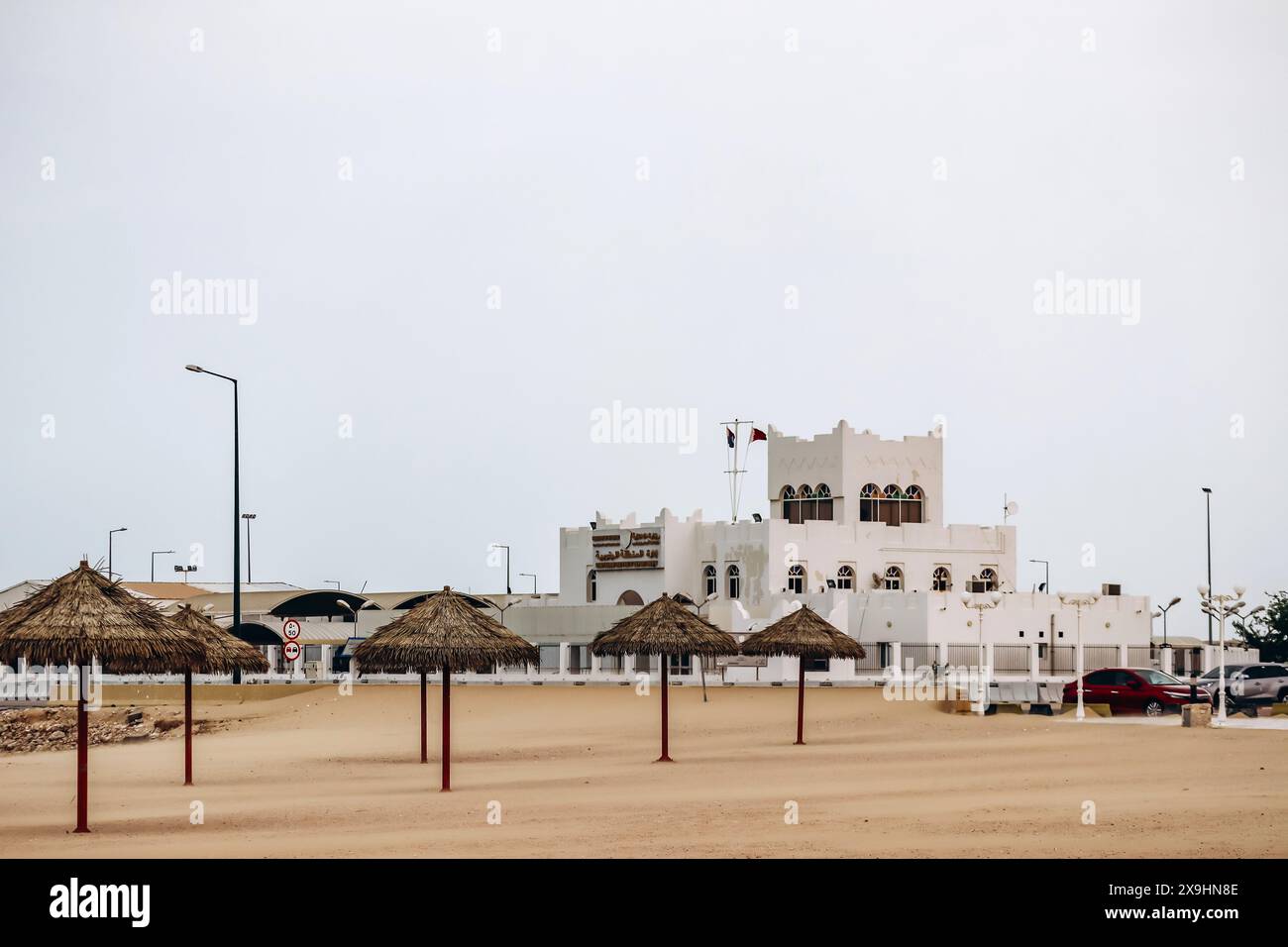 Al Wakrah, Qatar - 2 May 2024: Heritage market “Al Wakrah Old Souq” in ...