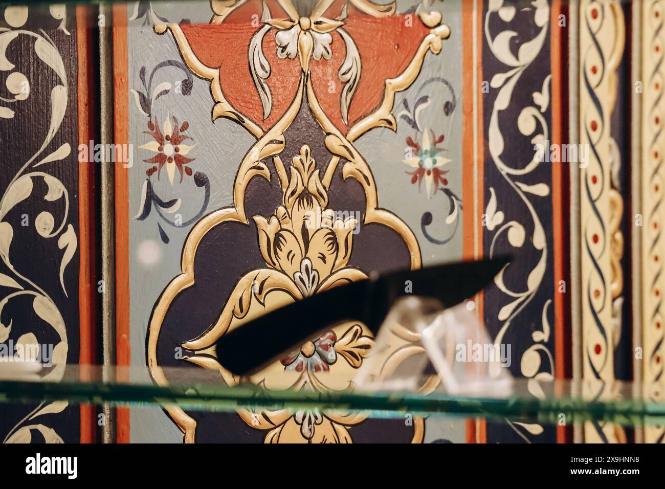 Doha, Qatar - 1 May 2024: Shop for traditional sabers, daggers and ...