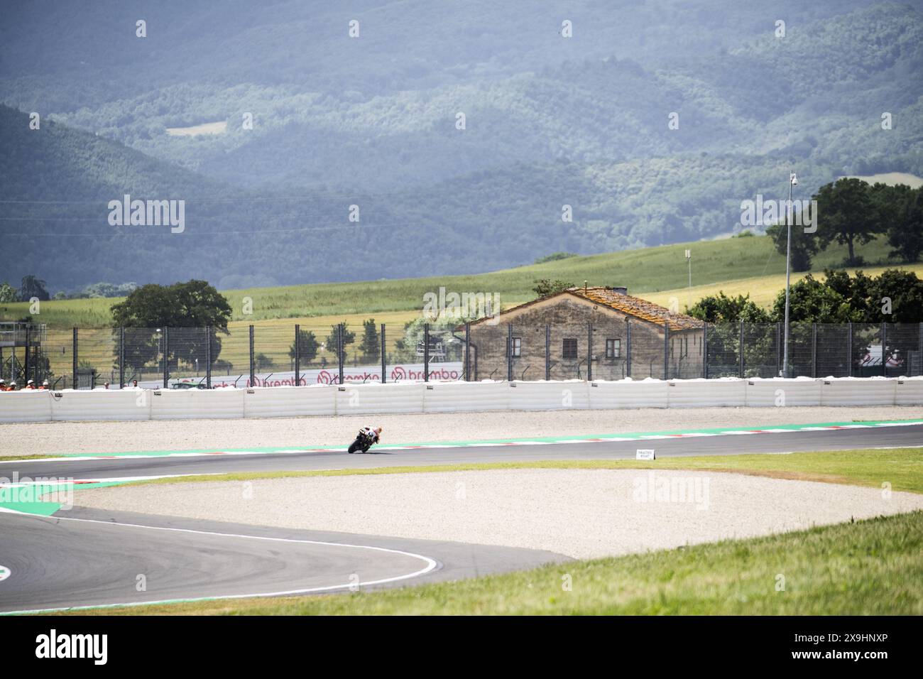 Mugello Circuit Background during The MotoGP racing weekend in the ...