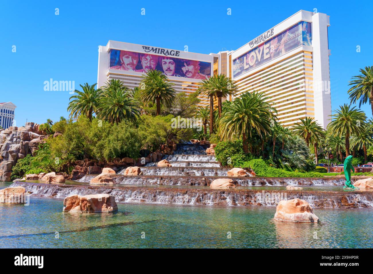 Las Vegas, Nevada - April 13, 2024: Daytime View of the Mirage Resort and Casino Building ...