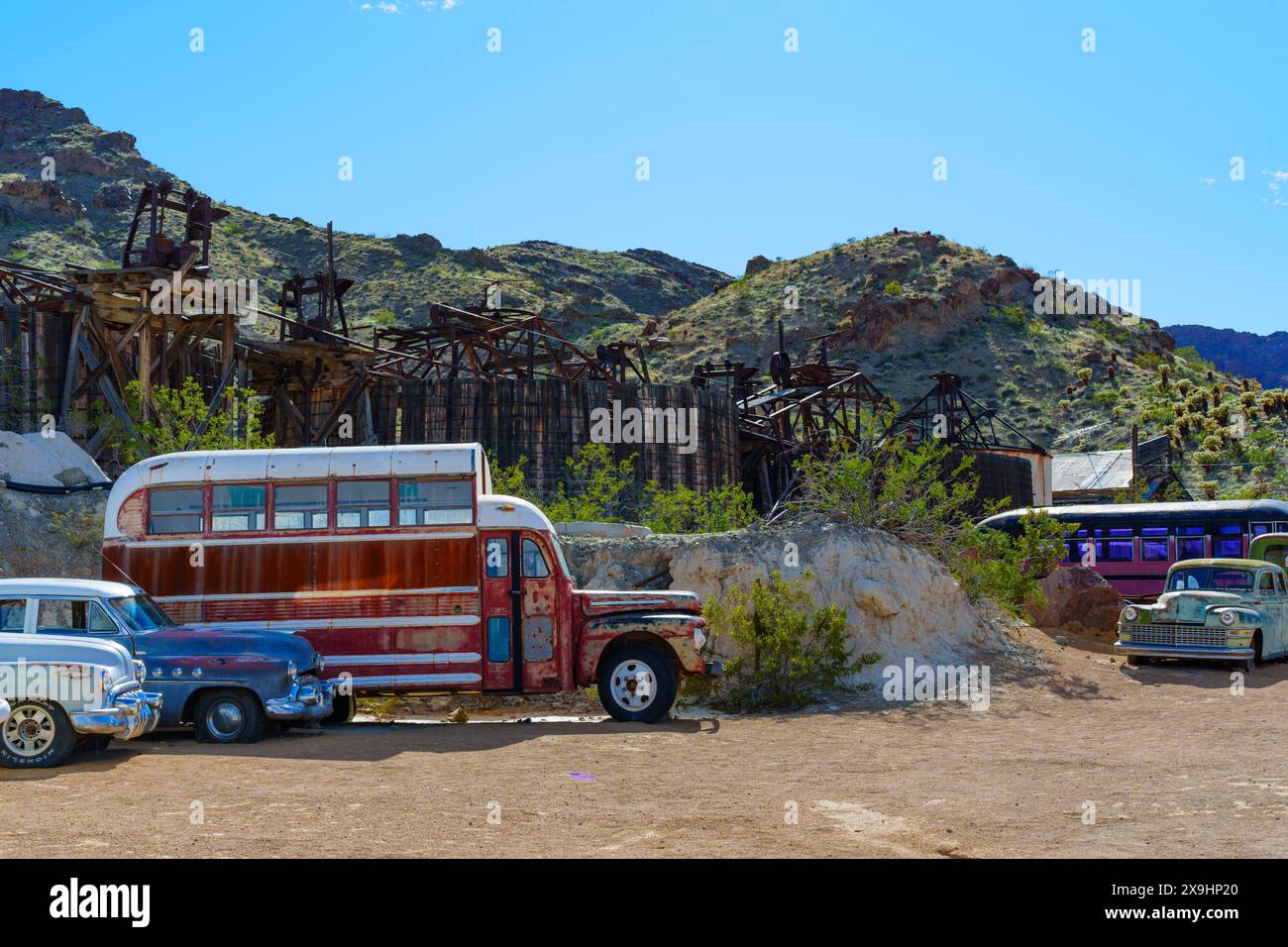 Old mining structures hi-res stock photography and images - Alamy
