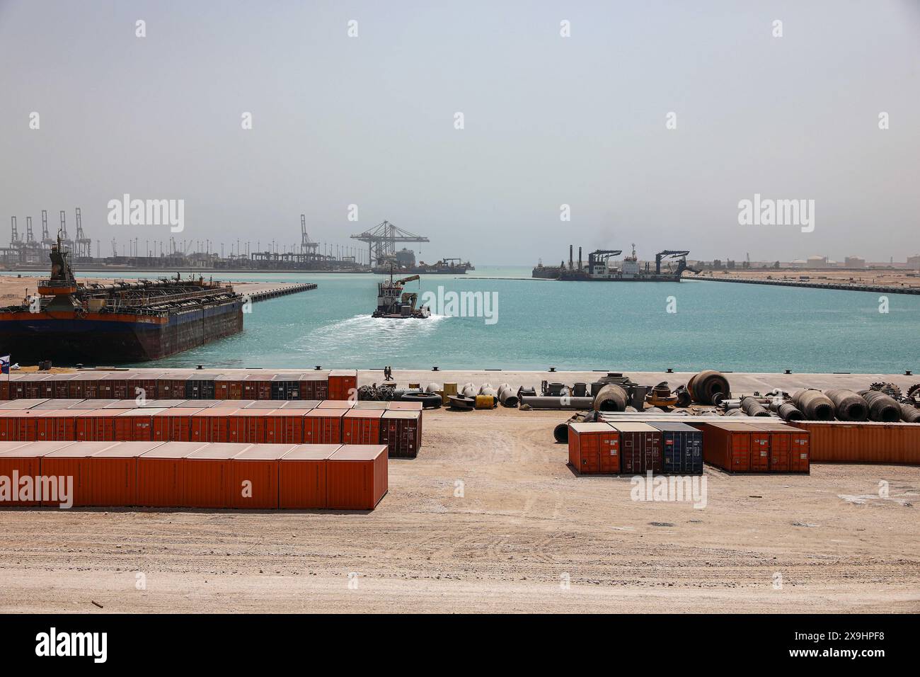 Ain Sokhna. 30th May, 2024. This photo taken on May 30, 2024 shows the ...