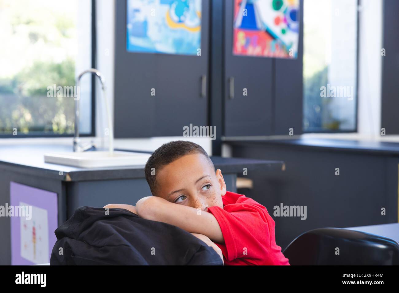 Boy child kid break rest hi-res stock photography and images - Alamy
