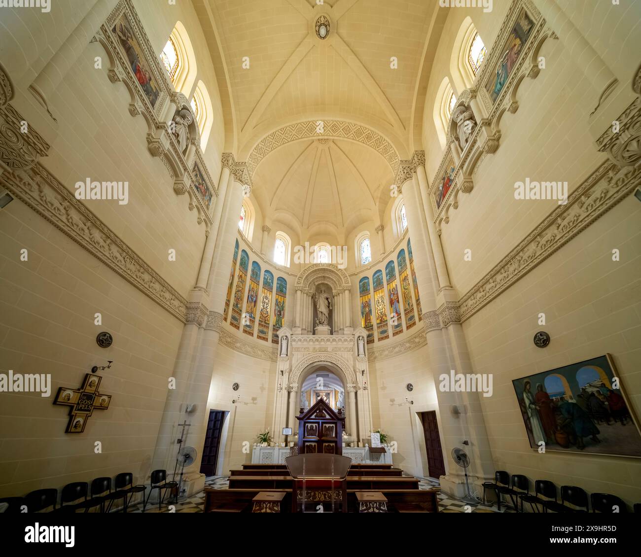 Malta, Gozo, Basilica of the National Shrine of the Blessed Virgin of ...