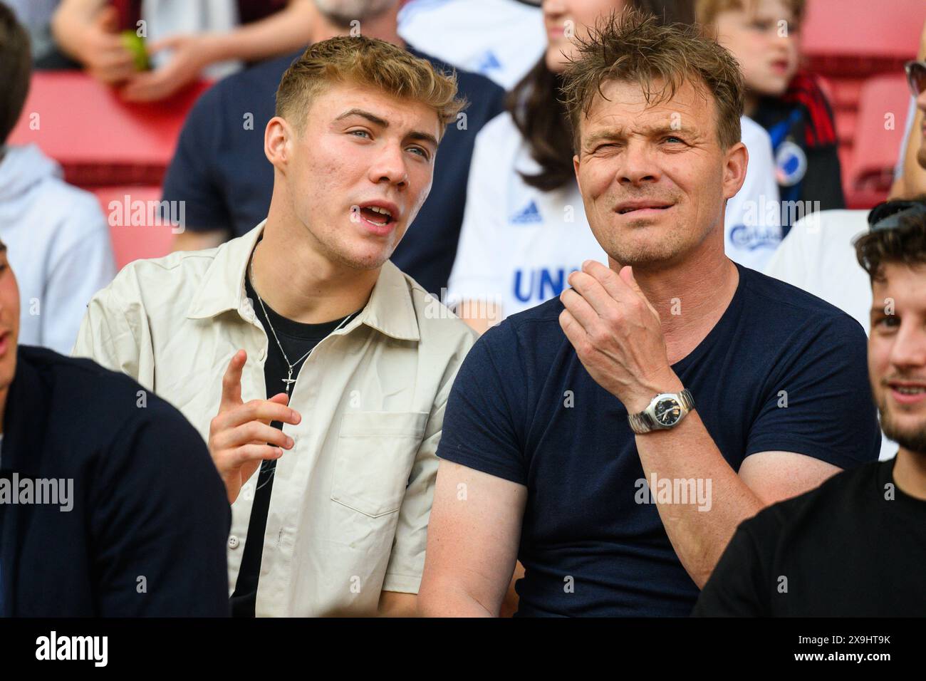 Copenhagen, Denmark. 31st May, 2024. Danish international Rasmus ...