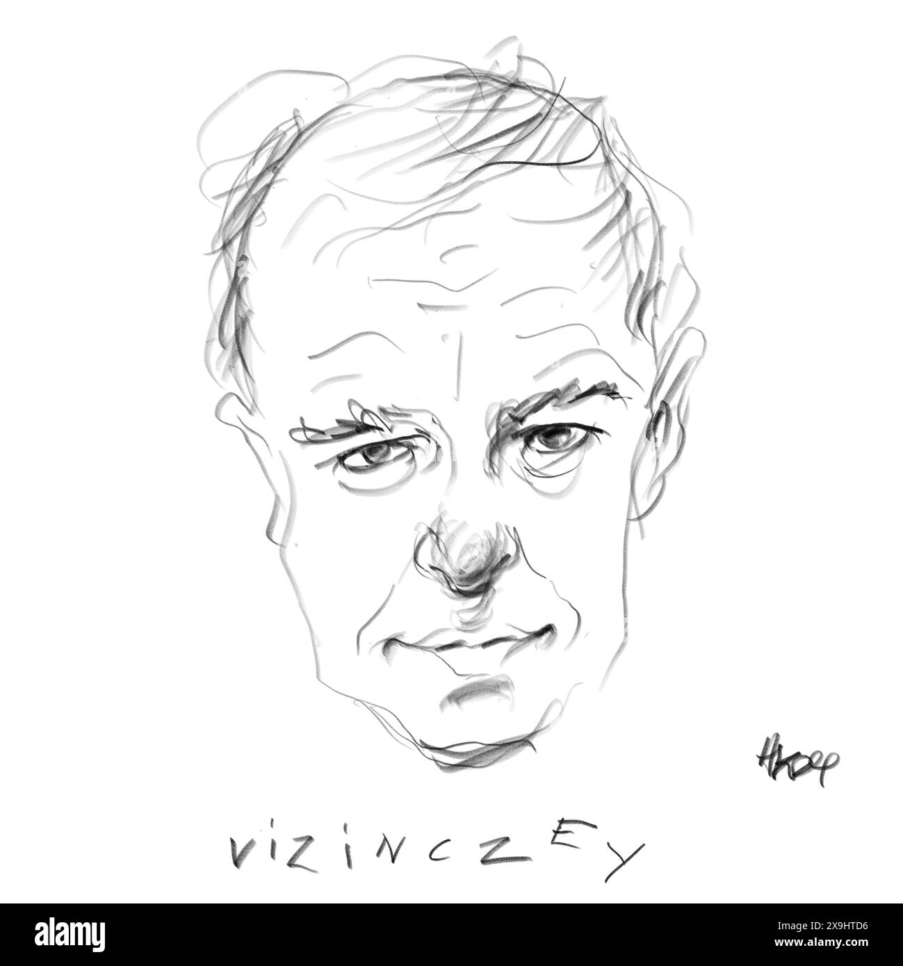 Portrait in character Black and White Stock Photos & Images - Alamy