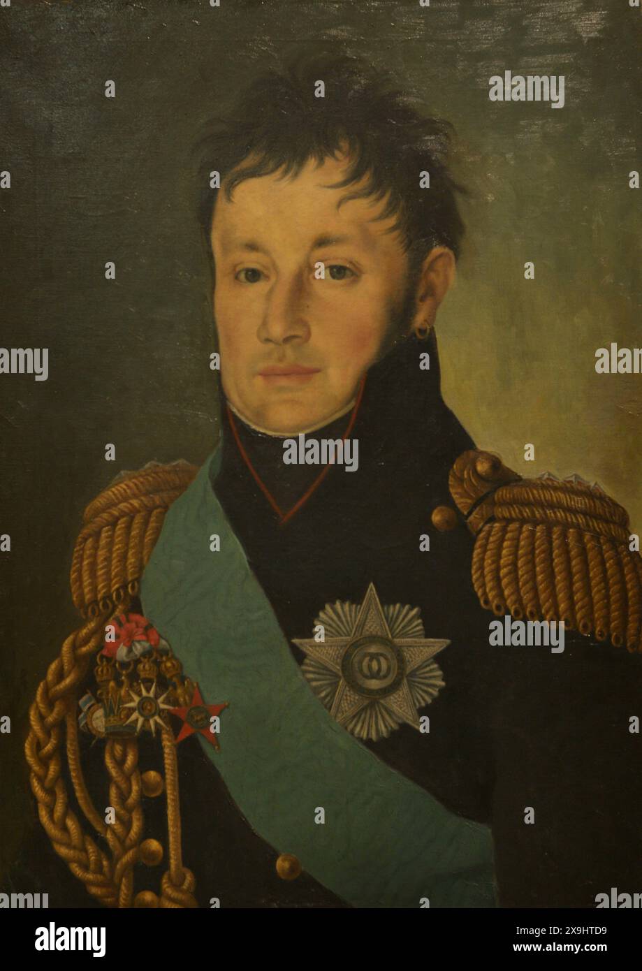 Giuseppe Lechi (1766-1836). Italian general of the Kingdom of Italy who ...