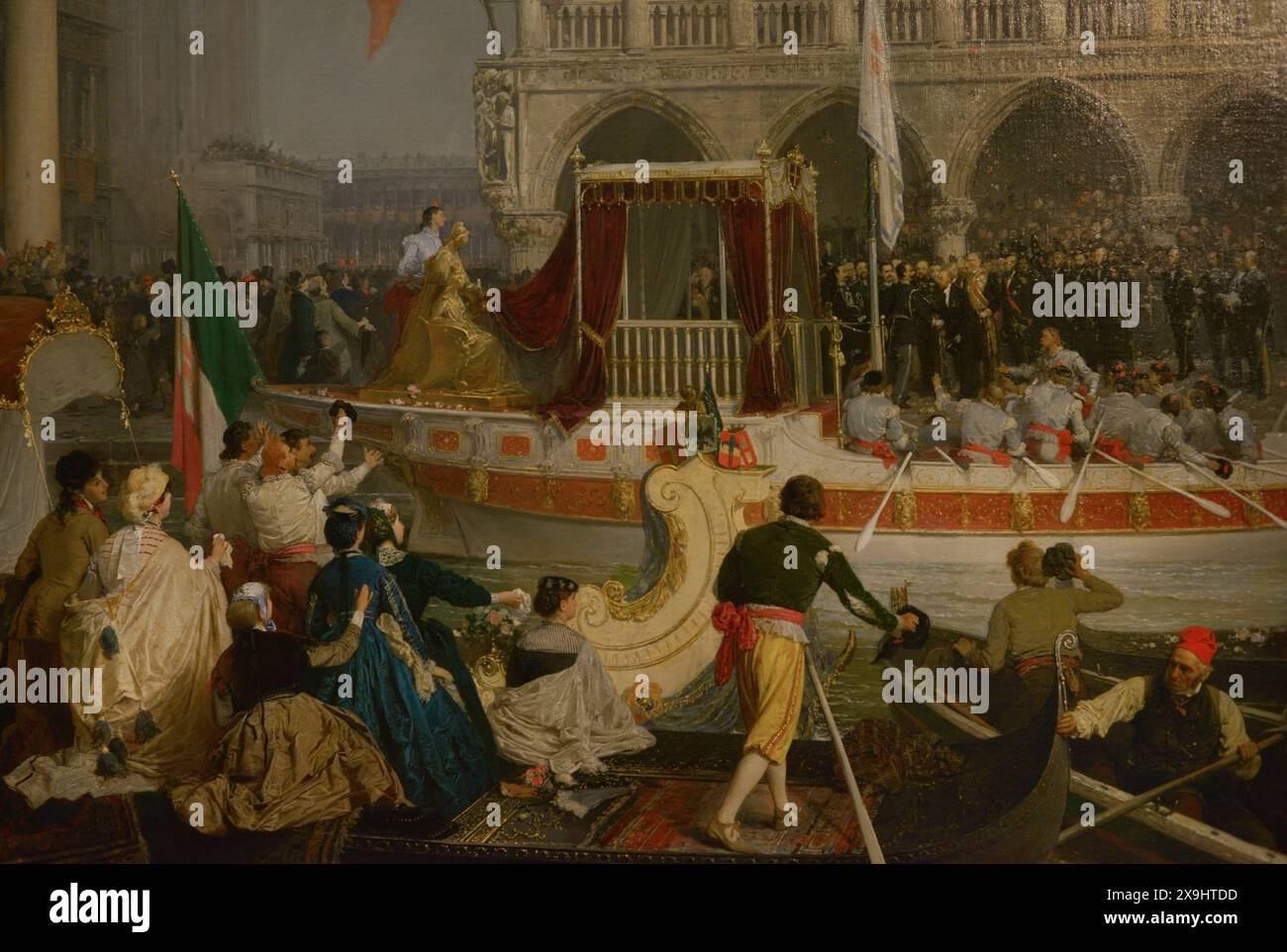 Italian Unification. The liberation of the Veneto was celebrated by the ...