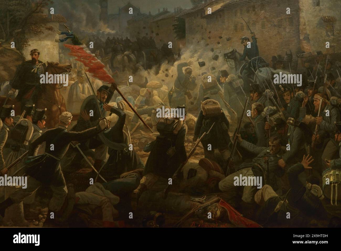 Italian Unification. Second Italian War of Independence or Franco ...