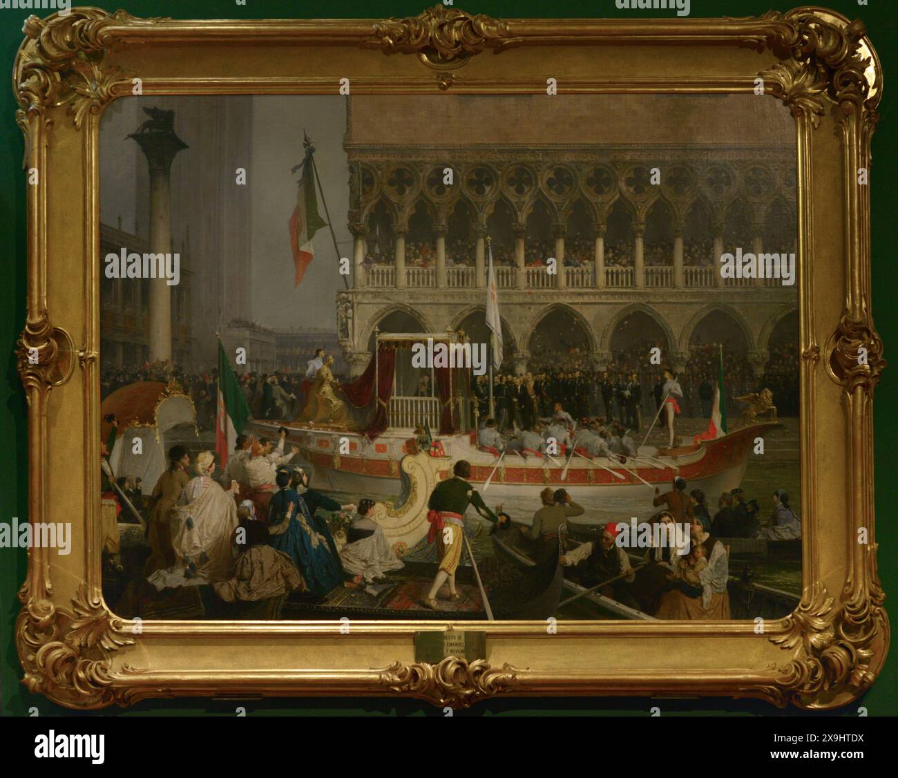 Italian Unification. The liberation of the Veneto was celebrated by the ...