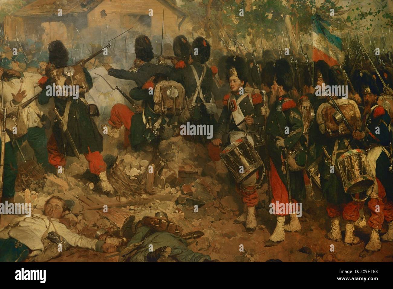 Unification of Italy. Second Italian War of Independence. Battle of ...