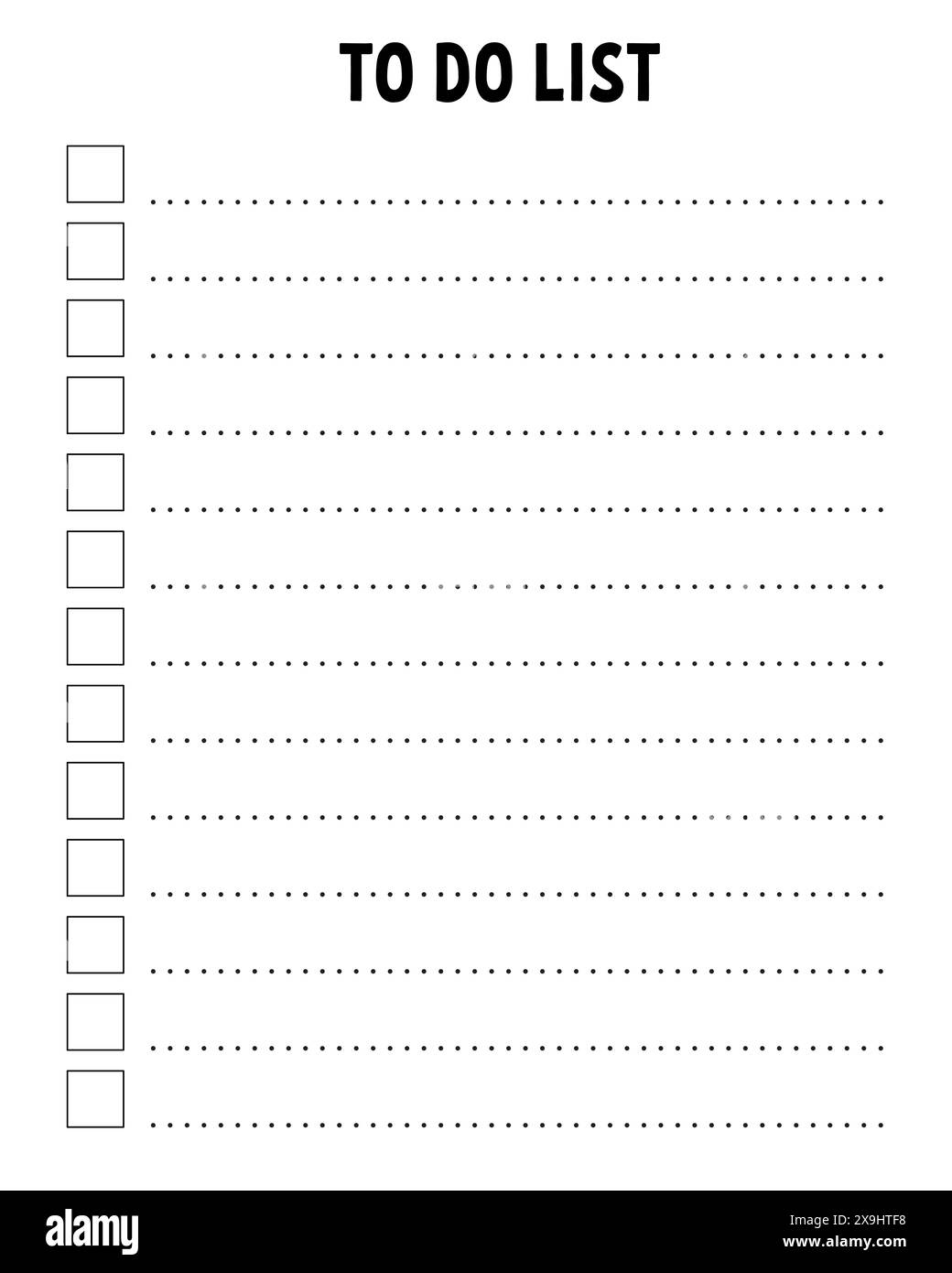 To do list. Printable template. Lined sheet. Handwriting paper. For ...