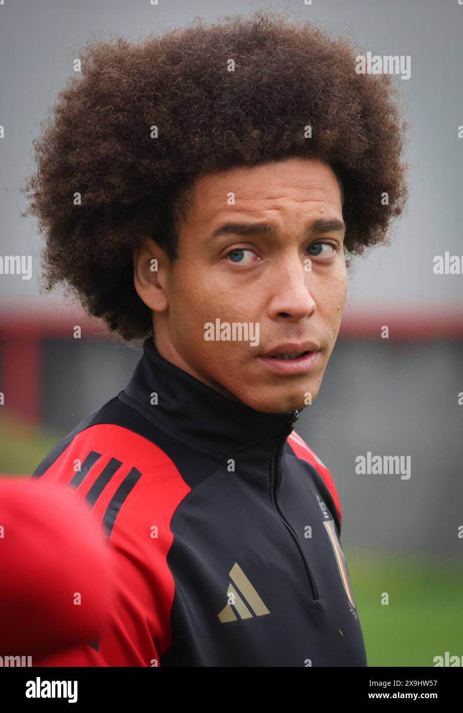 Belgium's Axel Witsel pictured during a training session of the Belgian ...