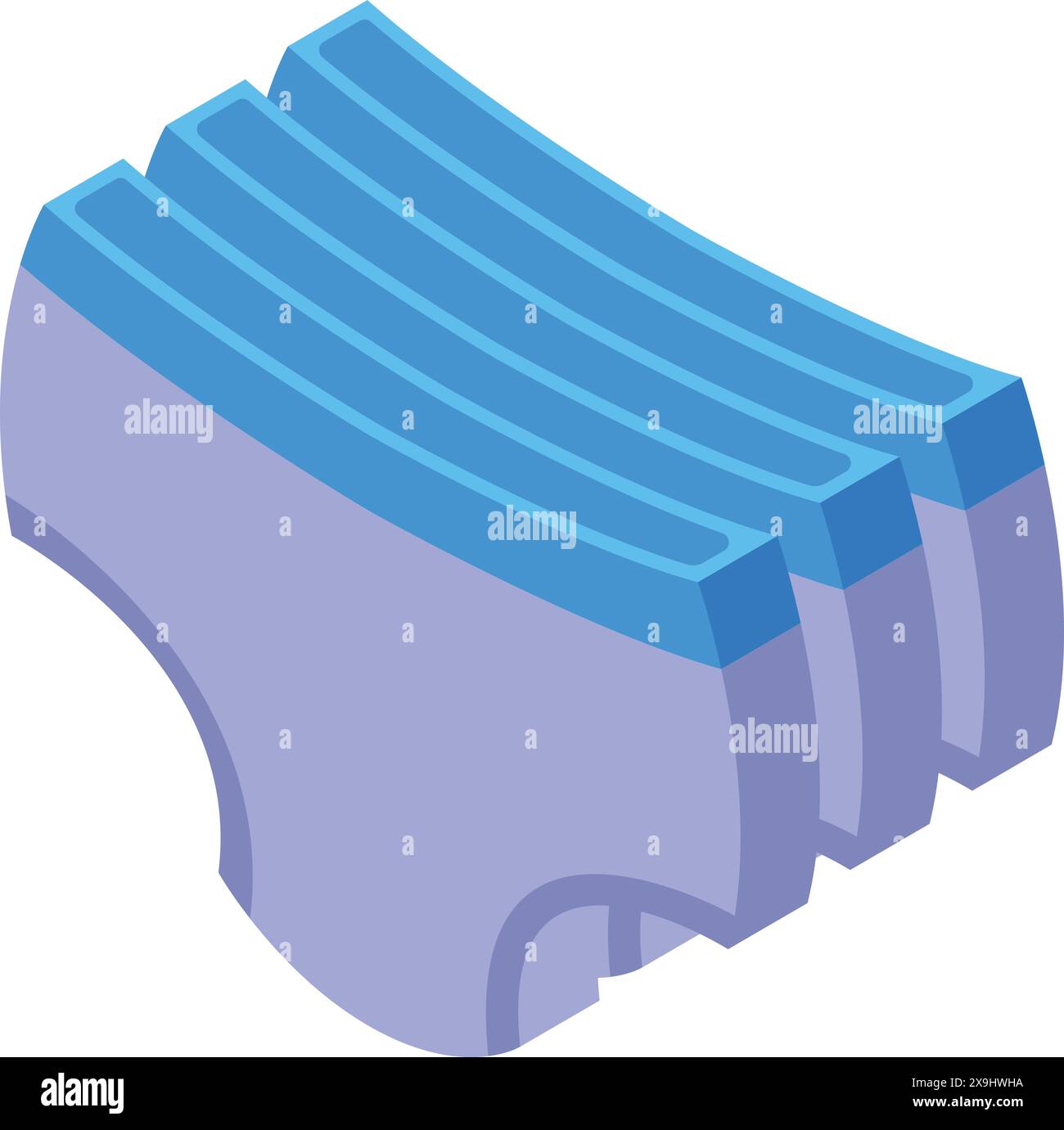 Isometric disposable diapers icon with vector illustration for baby ...