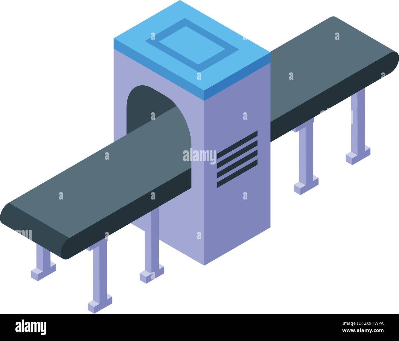 3d isometric design of an automated turnstile entry gate for subway or ... 3d isometric design of an automated turnstile entry gate for subway or ...