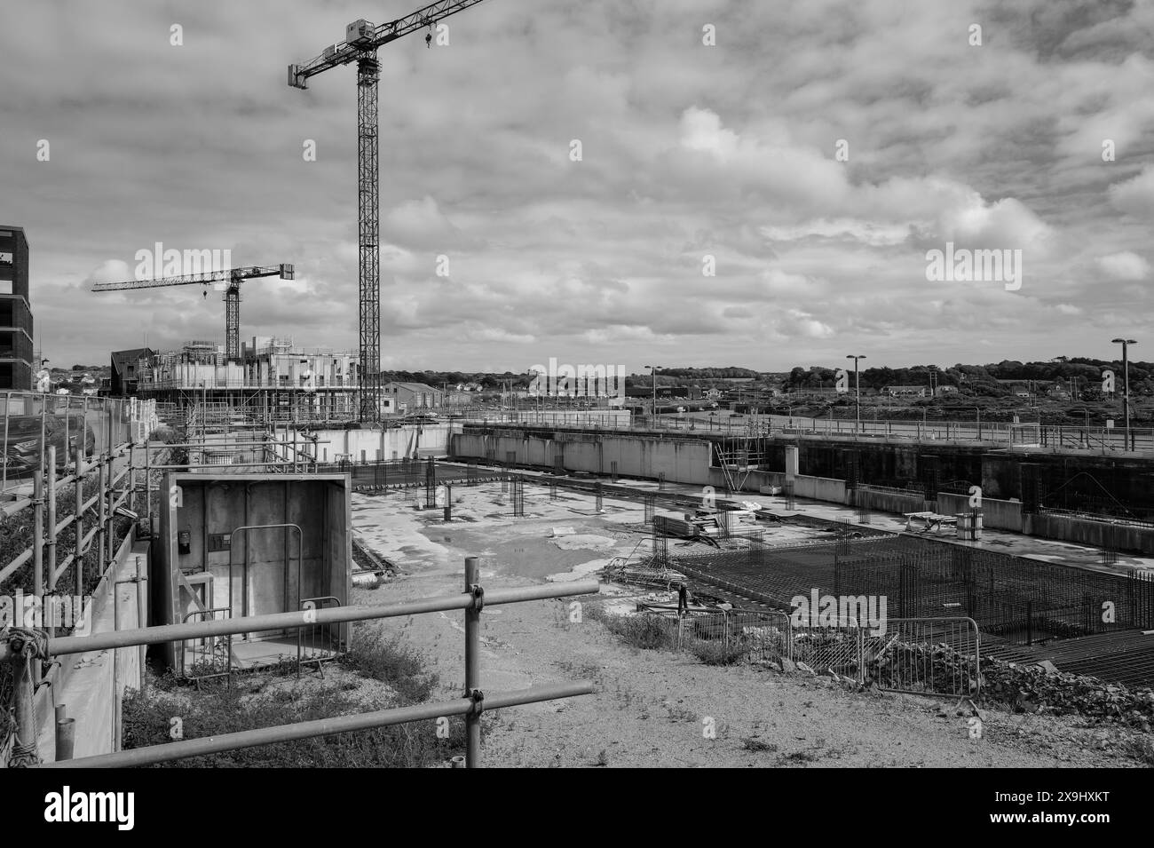 North Quay Hayle Harbour Penwith Cornwall Stock Photo - Alamy