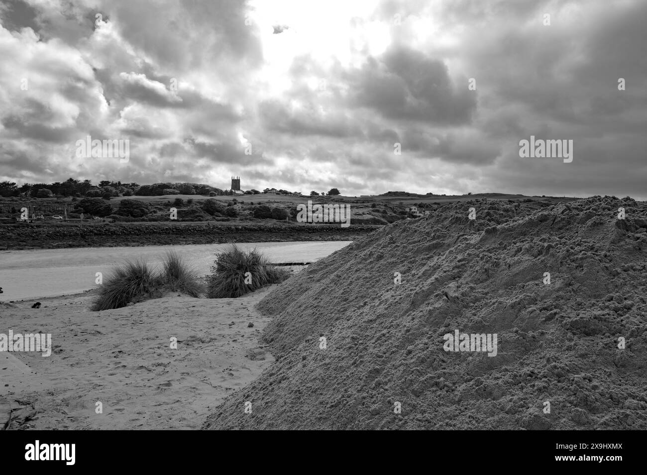 North Quay Hayle Harbour Penwith Cornwall Stock Photo - Alamy