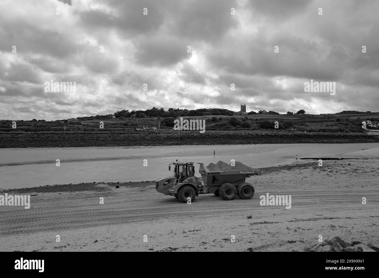 North Quay Hayle Harbour Penwith Cornwall Stock Photo - Alamy