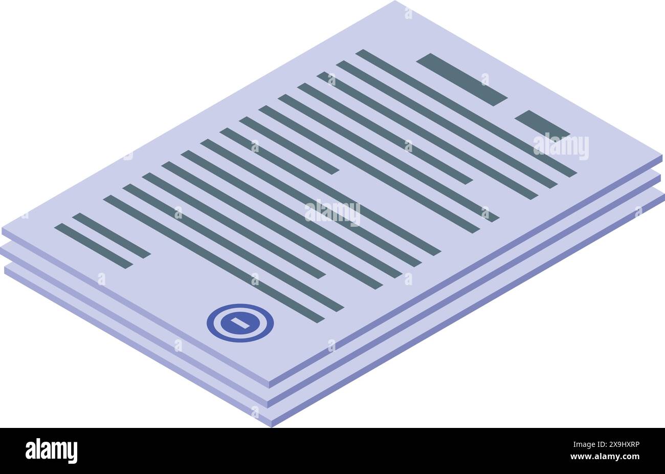 Neat office desk Stock Vector Images - Alamy