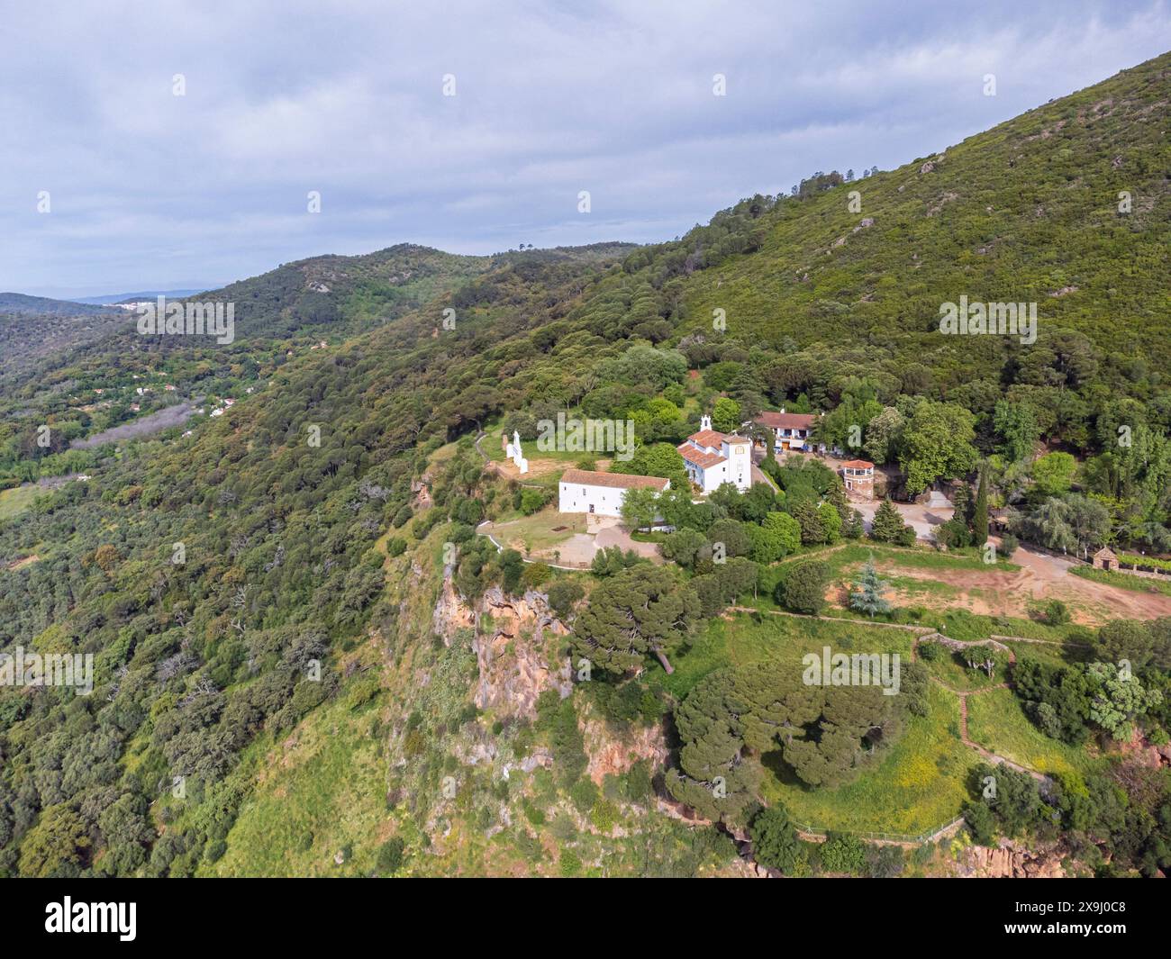 Peña de Arias Montano, Alájar, Huelva, Andalusia, Spain Stock Photo - Alamy