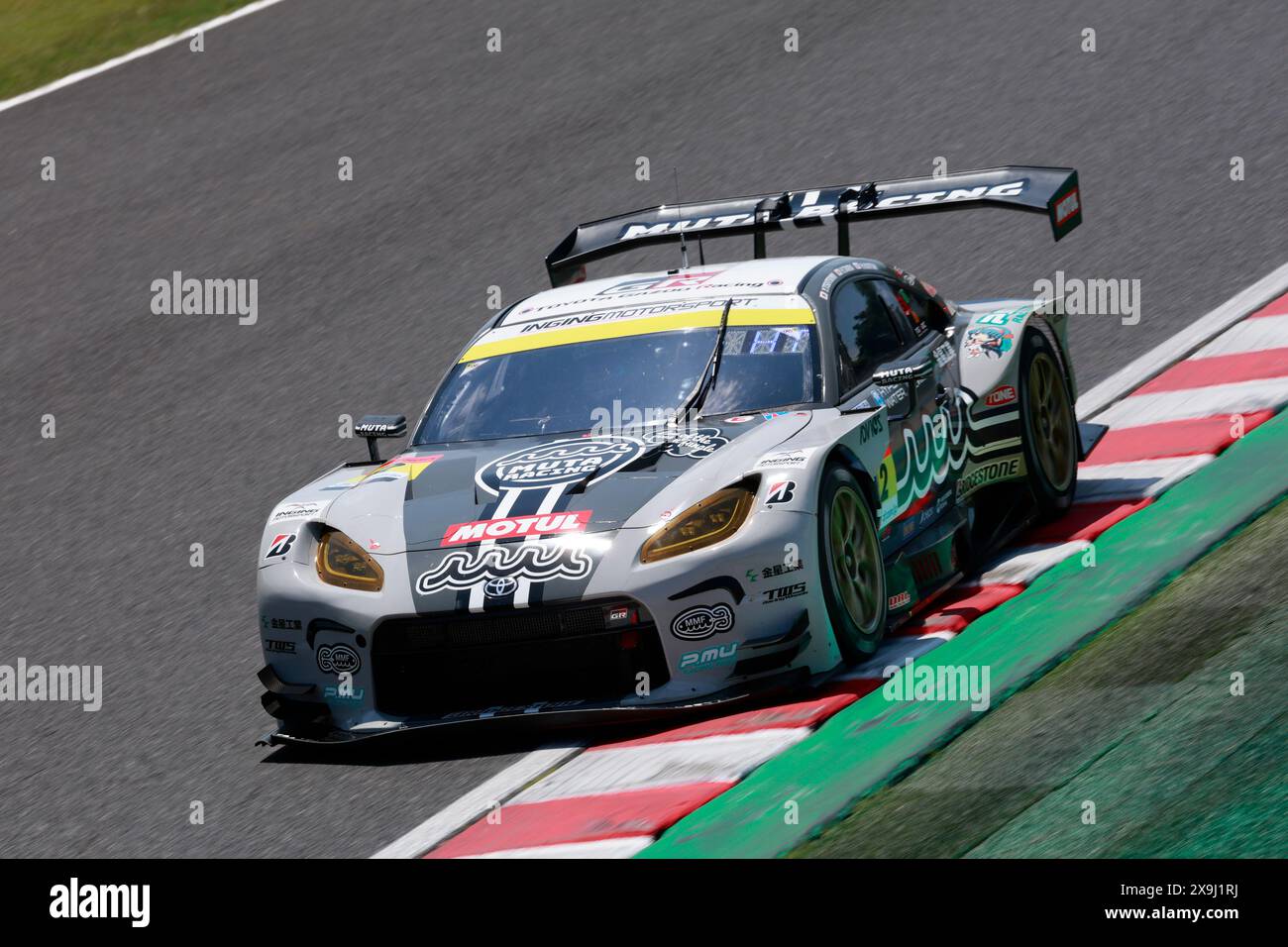 02 TSUTSUMI Yuui (jpn), TAIRA Hibiki (jpn), muta Racing INGING, Toyota GR86 GT300, action during ...