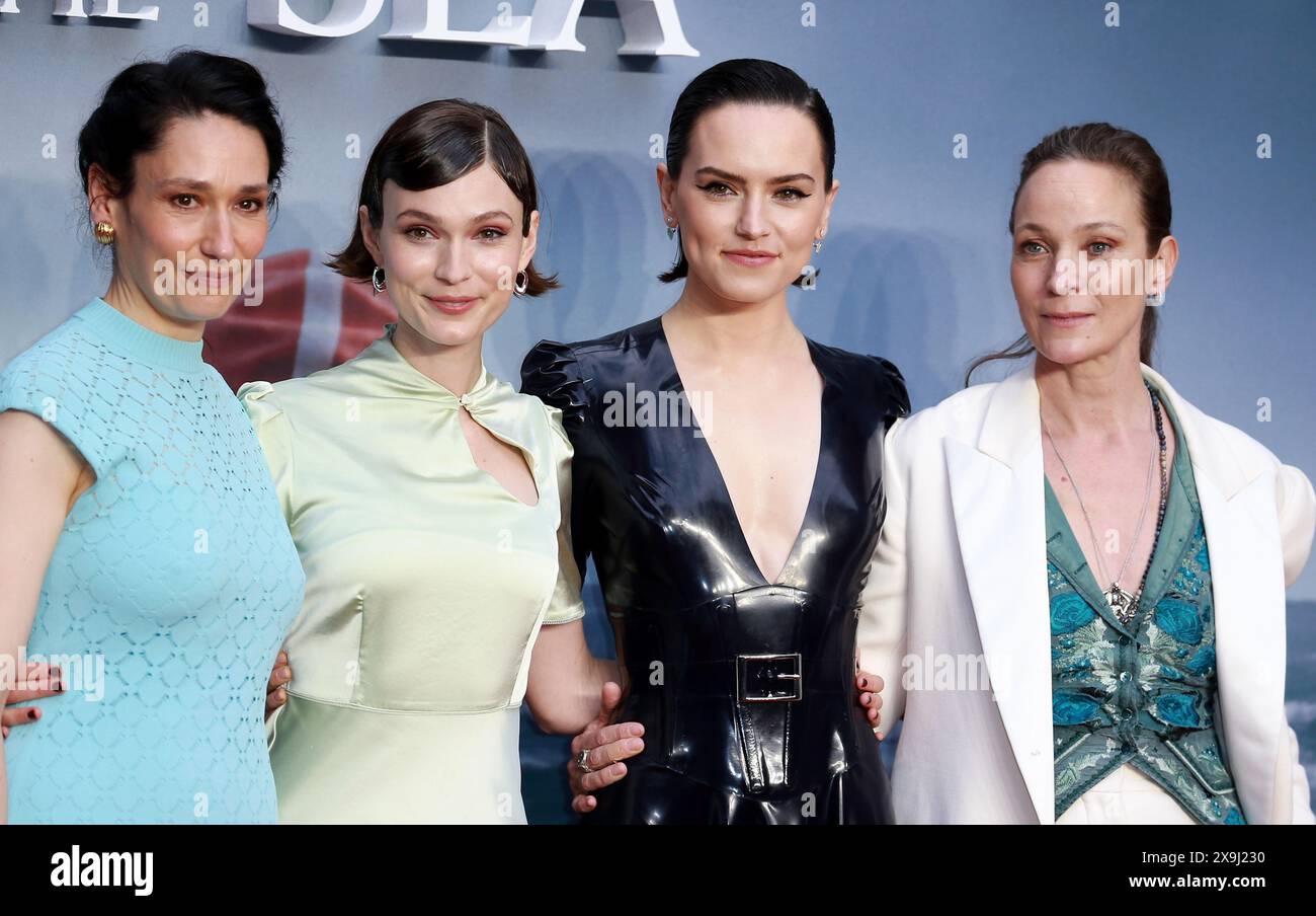 Sian Clifford, Tilda Cobham-Hervey, Daisy Ridley and Jeanette Hain ...