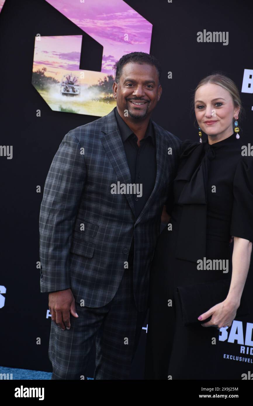 Hollywood, California, USA 30th May 2024 Actor Alfonso Ribeiro and wife ...