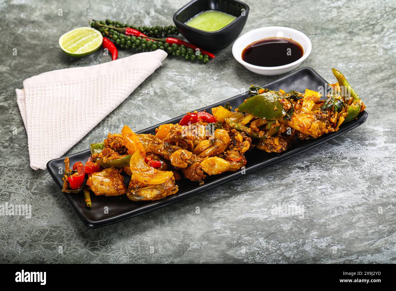 Traditional cooking fried frog hi-res stock photography and images - Alamy