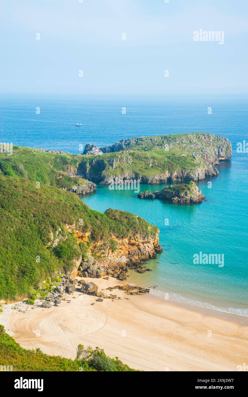 Torimbia beach. Niembro, Asturias, Spain Stock Photo - Alamy