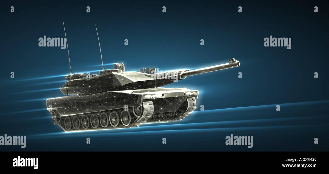 Swift tank attack on the battlefield. Armored vehicle,Troops invasion ...