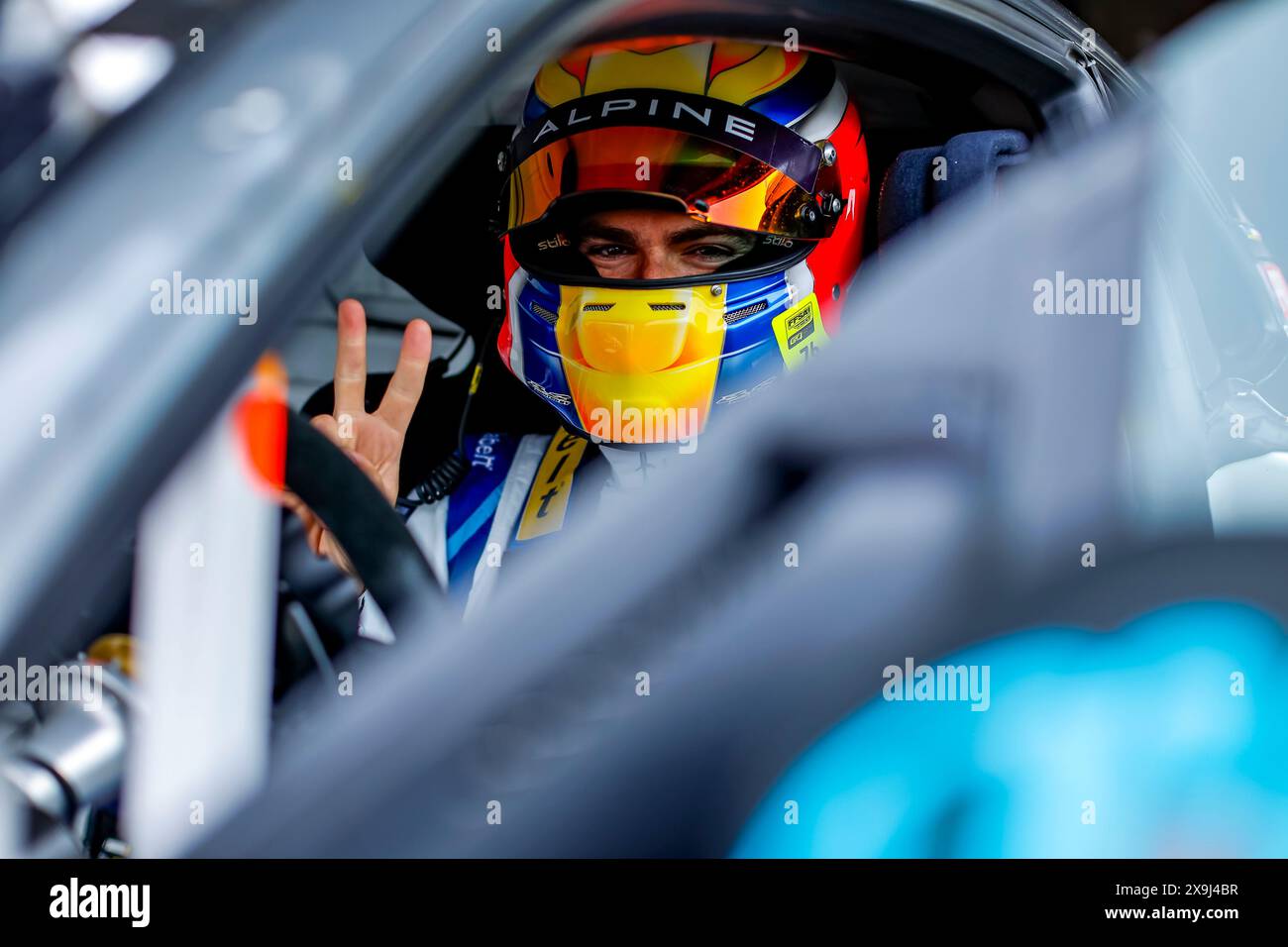 SANCINENA Pierre, Race Cars Consulting, Alpine A110 Cup, Pro, portrait ...