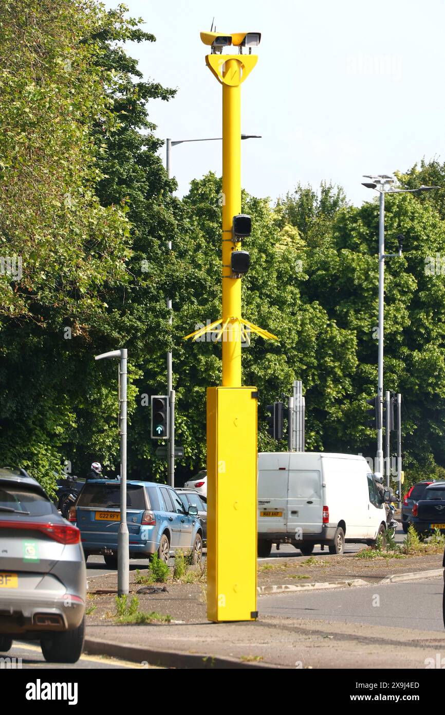 Alphington, Exeter, Devon, UK. 1 June, 2024. New cameras that detect ...