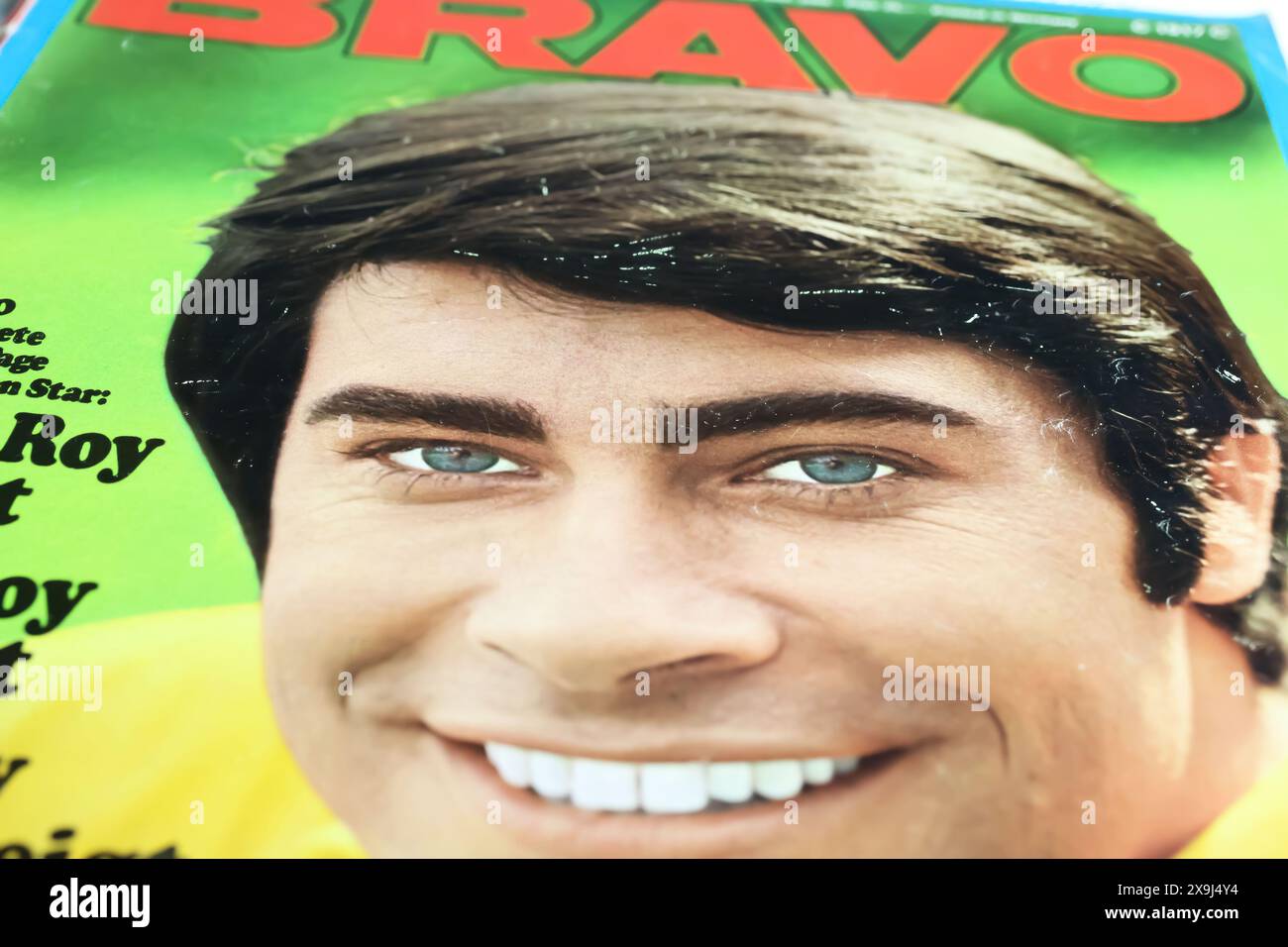 Viersen, Germany - May 9. 2024: Portrait of german singer and actor Roy ...