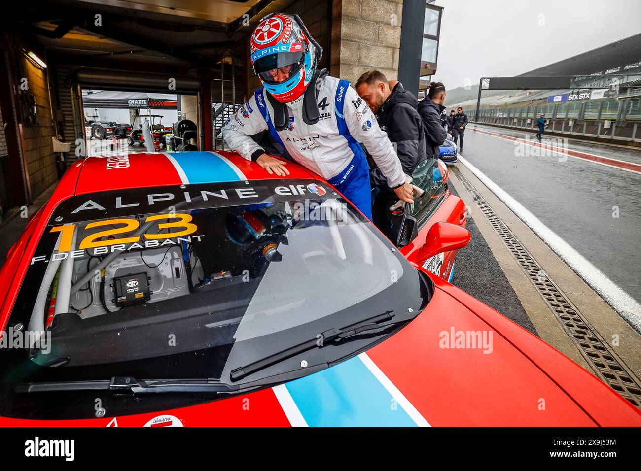 DE BRABANT Frédéric, Chazel Technologies Course, Alpine A110 Cup, Gentlemen, portrait during the ...
