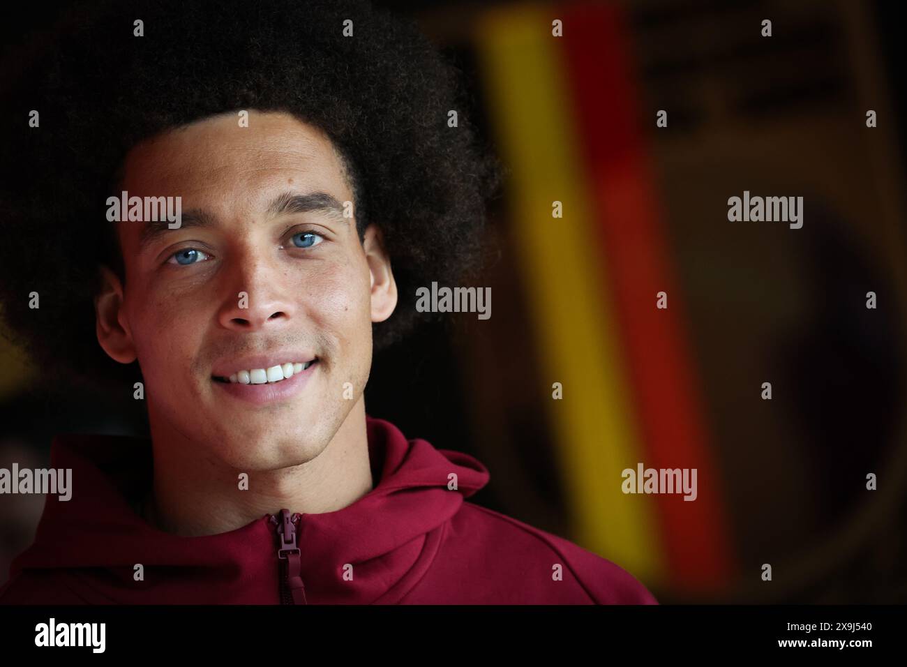 Belgium's Axel Witsel pictured after a press conference of the Belgian ...