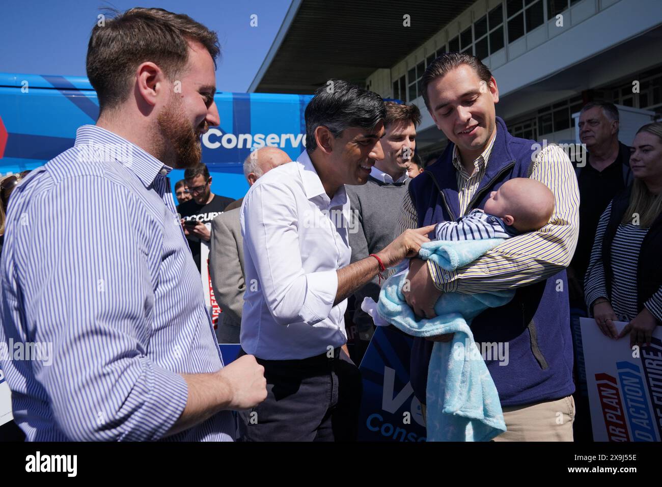 Conservative candidate for Redcar & Cleveland Jacob Young (left) and ...