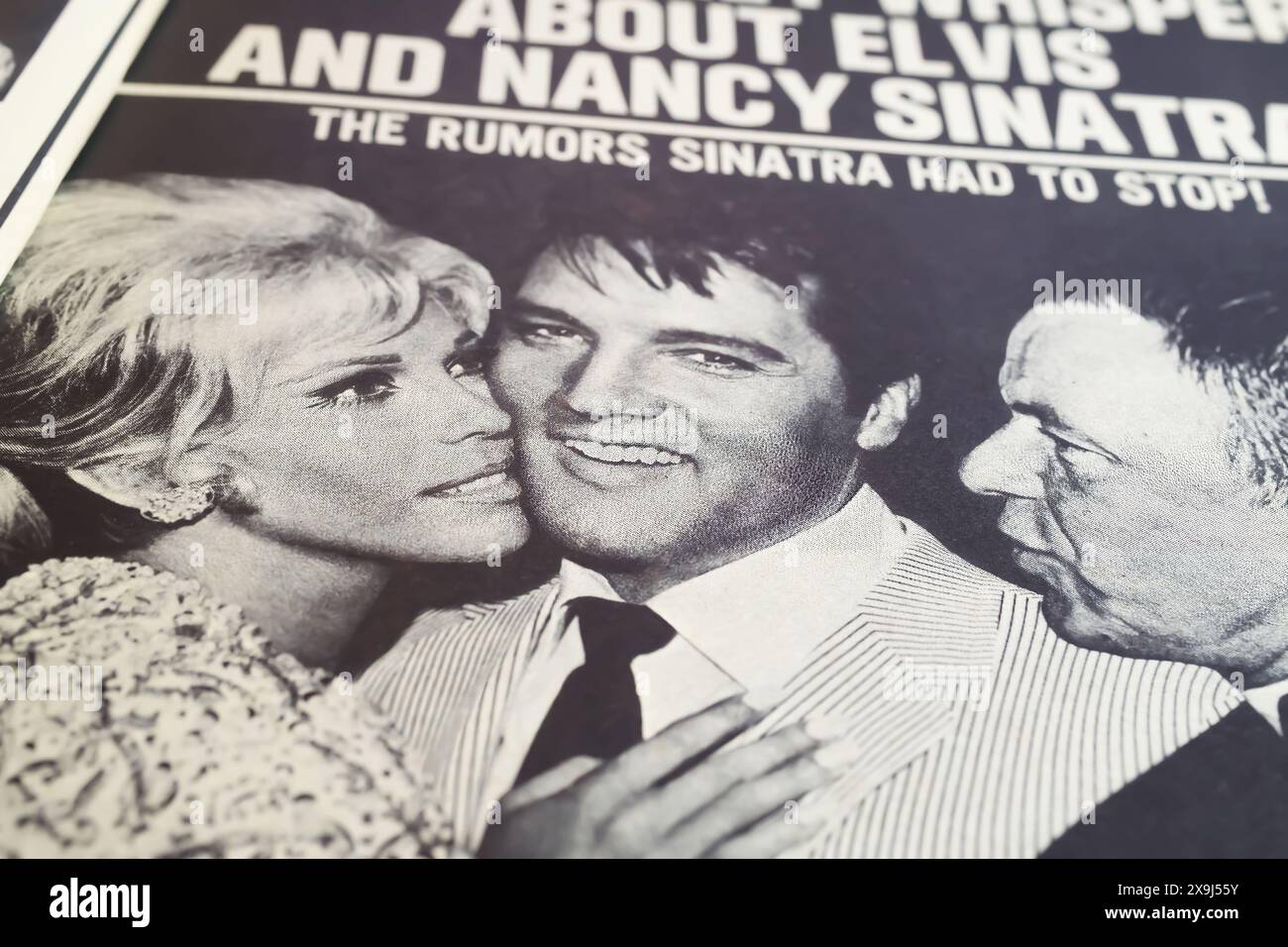 Viersen, Germany - May 9. 2024: Cover story about rumours of an affair ...