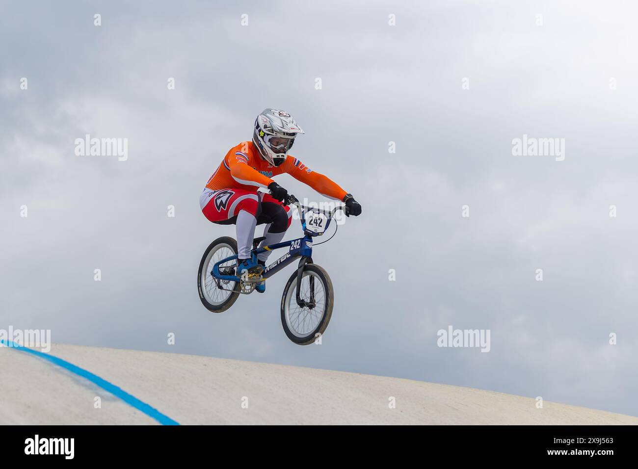 VERONA, ITALY - MAY 30: Jay Schippers of the Netherlands during ...