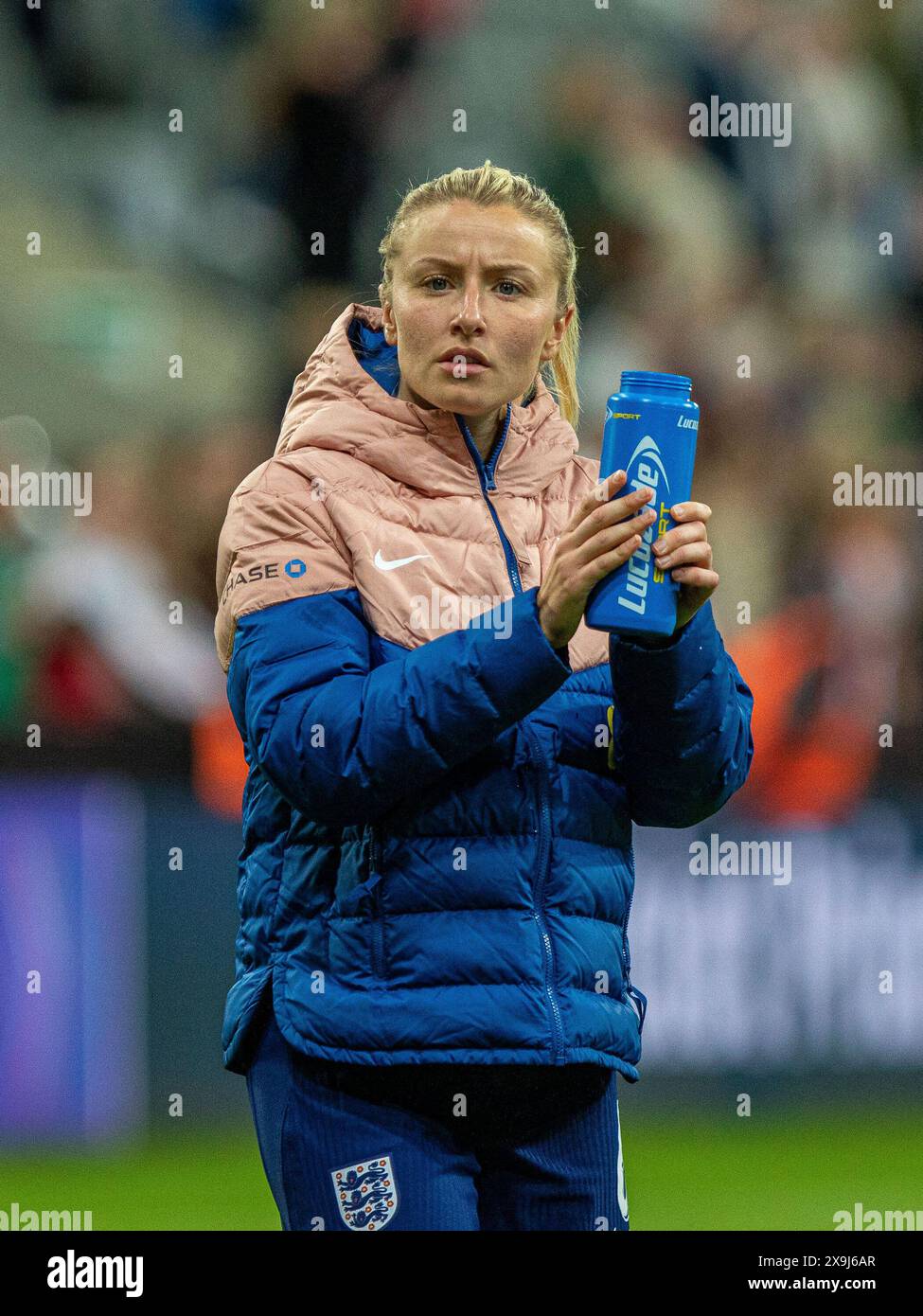 St James Park Stadium, England 31st May 2024: Leah Williamson (6 ...