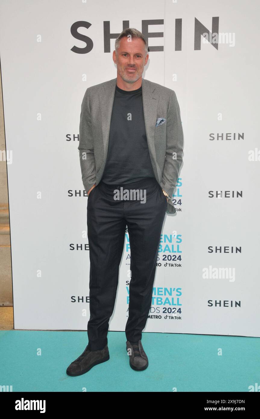 Jamie Carragher at the Women's Football Awards 2024, London Marriott ...