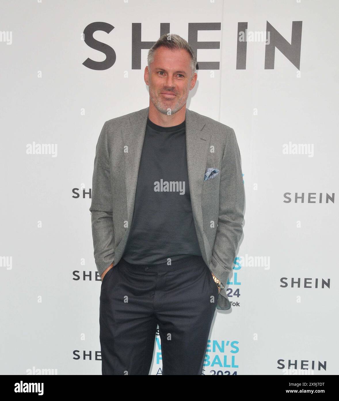 Jamie Carragher at the Women's Football Awards 2024, London Marriott ...